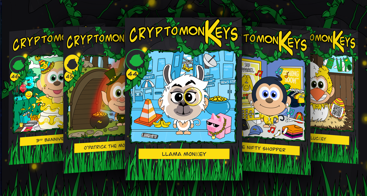 Free BANANO NFTs: cryptomonKeys Update #19: Month 7 Recap & monKeymining Update | Blog