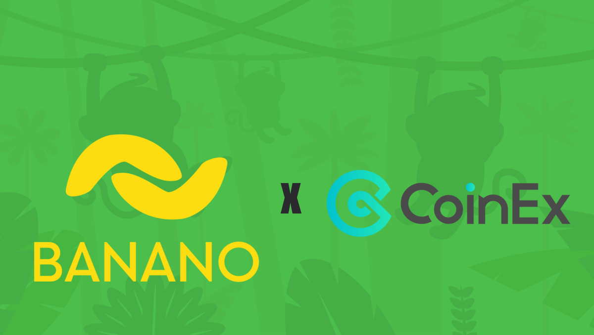 BANANO is now on CoinEx Exchange! | Blog