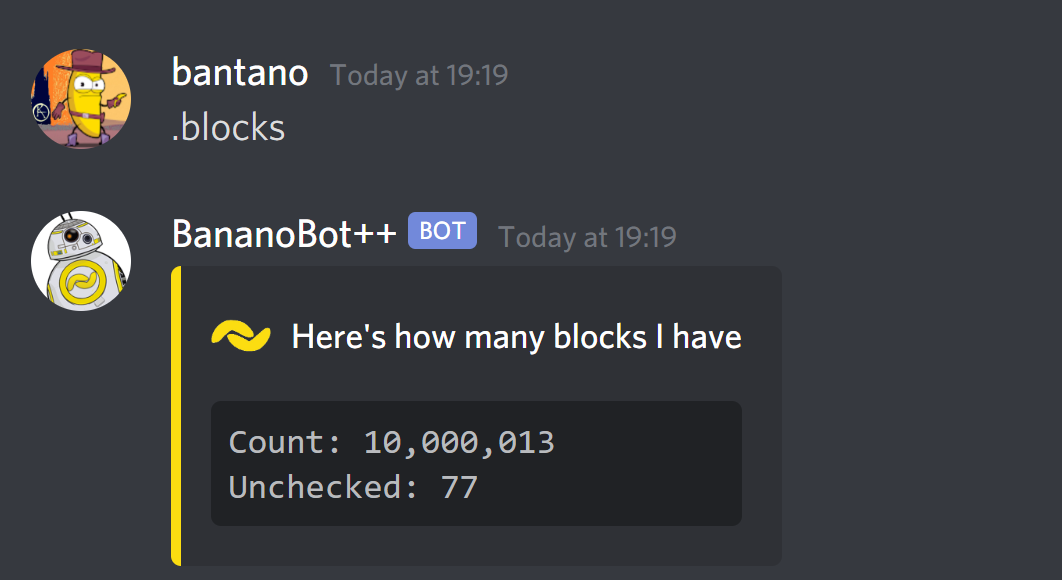 BANANO Just Hit 10 Million Blocks on Bitcoin Halving Day! | Blog