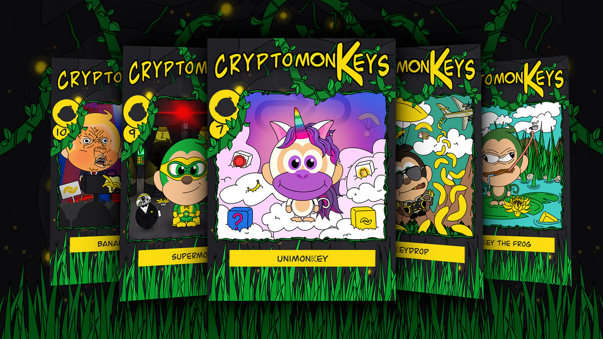 Free BANANO NFTs! cryptomonKeys Update #1: Recap, TG Airdrop & monKeyfarm! | Blog