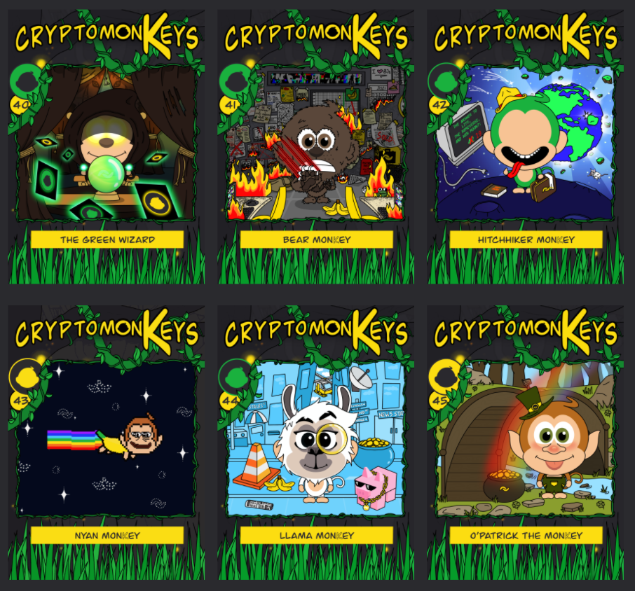 Free BANANO NFTs: cryptomonKeys Update #16: Month 6 Recap & Party Invite for YOU! | Blog