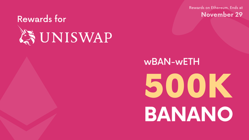 Wrapped Banano (wBAN) is now Live on Ethereum and Uniswap! | Blog